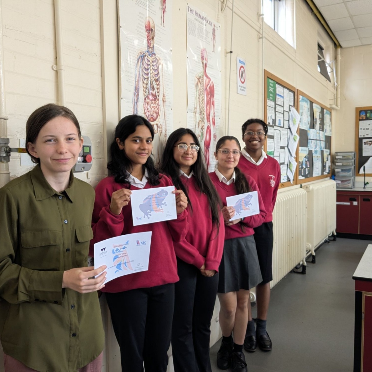 Kendrick School - British Biology Olympiad and Challenge Results 2025